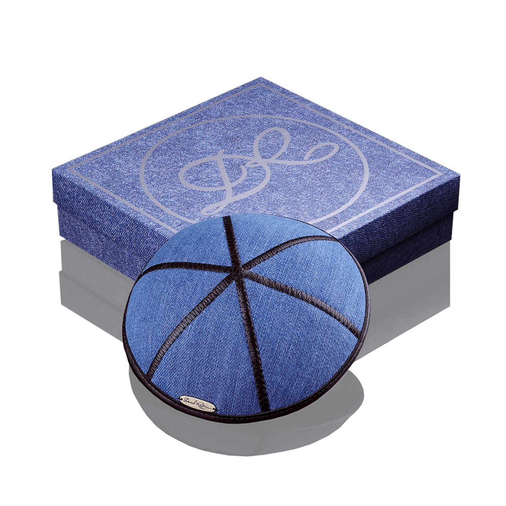 Denim Modern Kippah Collection | David Roytman